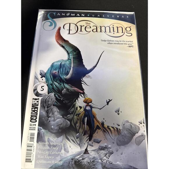 Other | Sandman Universe The Dreaming 5 Merv Pumpkinhead Jae Lee Cover ...